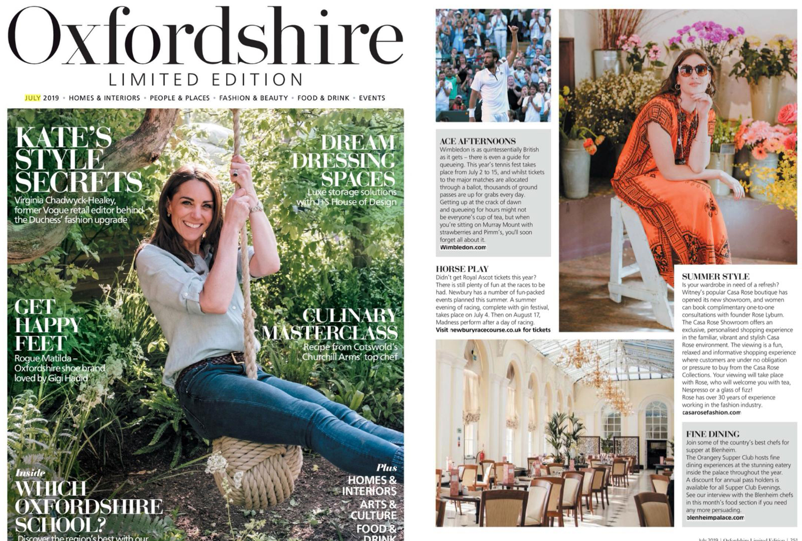 Casa Rose Fashion Feature in the July Issue of Limited Edition Magazine ...